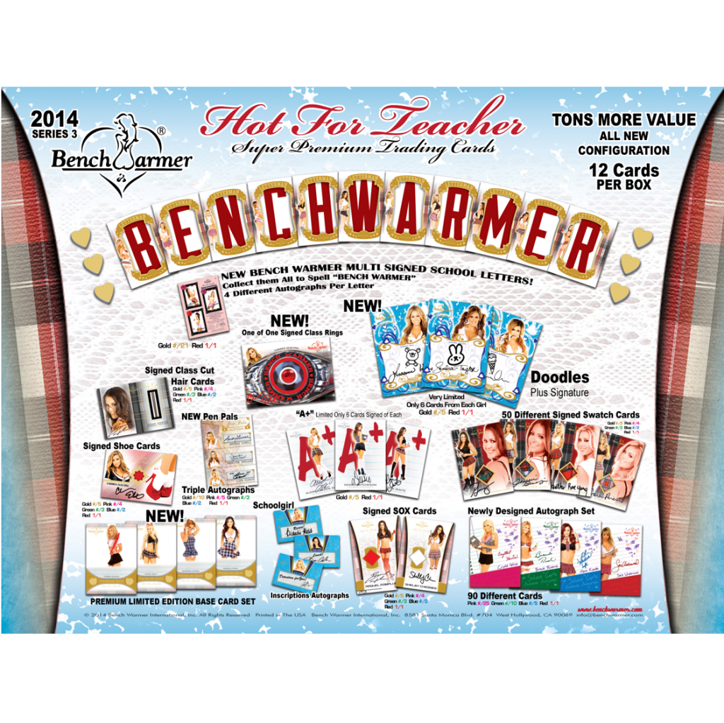 2014 Bench Warmer Hot For Teacher - Bench Warmer