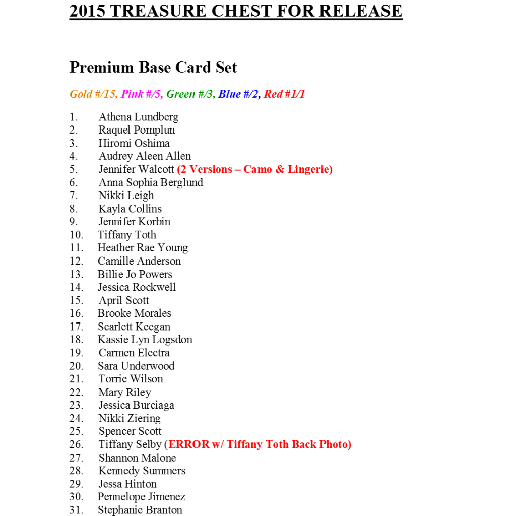 TC_Checklist_REV - Bench Warmer
